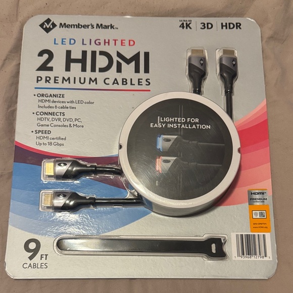Member's Mark | VR, AR & Accessories | Members Mark Led Lighted Hdmi ...